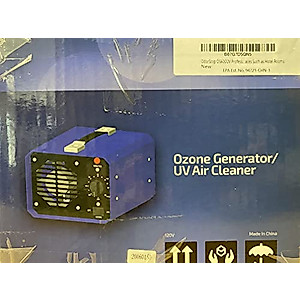 OdorStop OS600UV Professional Grade Travel Size/Mini Ozone Generator/UV Air Purifier for Areas of 600 Square Feet+, For Deodorizing and Purifying Small Spaces Such as Hotel Rooms