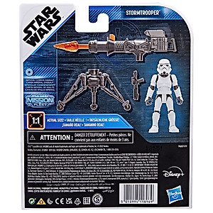Star Wars Mission Fleet Gear Class Imperial Cannon Assault, 2.5-Inch-Scale Stormtrooper Action Figure, Toy for Kids Ages 4 and Up (F3786)