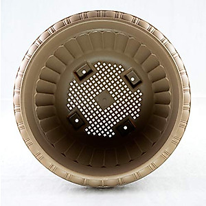 Japanese Plastic Bonsai Training Pot/Home Garden Flower Planter 10.5"x 10.5"x 7"