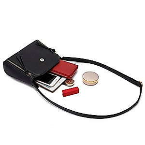 LA TERRE Lightweight Medium Crossbody Bag, Crossbody Purse Shoulder Bag for Women with Adjustable Strap