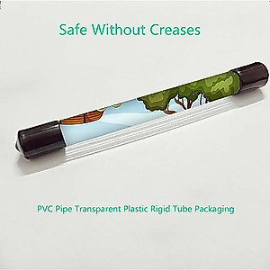 Blue Green Static Clung Window Film Frosted Stained Flower Glass Sticker for Privacy Explore Girl Boy New Adventures Hot Air Balloon Privacy Film 17.7Wx23.6L-inch x2 Pcs