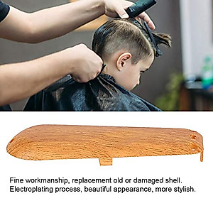 Hair Clipper Replacement Cover Housing Protective Shell for Cordless 8148 Accessory (Electroplate wood grain)