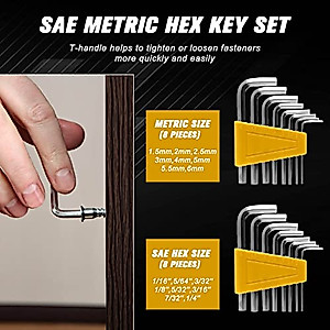 YSJOYTOOL 131-Piece Magnetic Screwdriver Set with Plastic Ranking, Includes Precision screwdriver and Pick & Hook, Ratchet Driver and Hex key, DIY Tools for Men Tools Gift