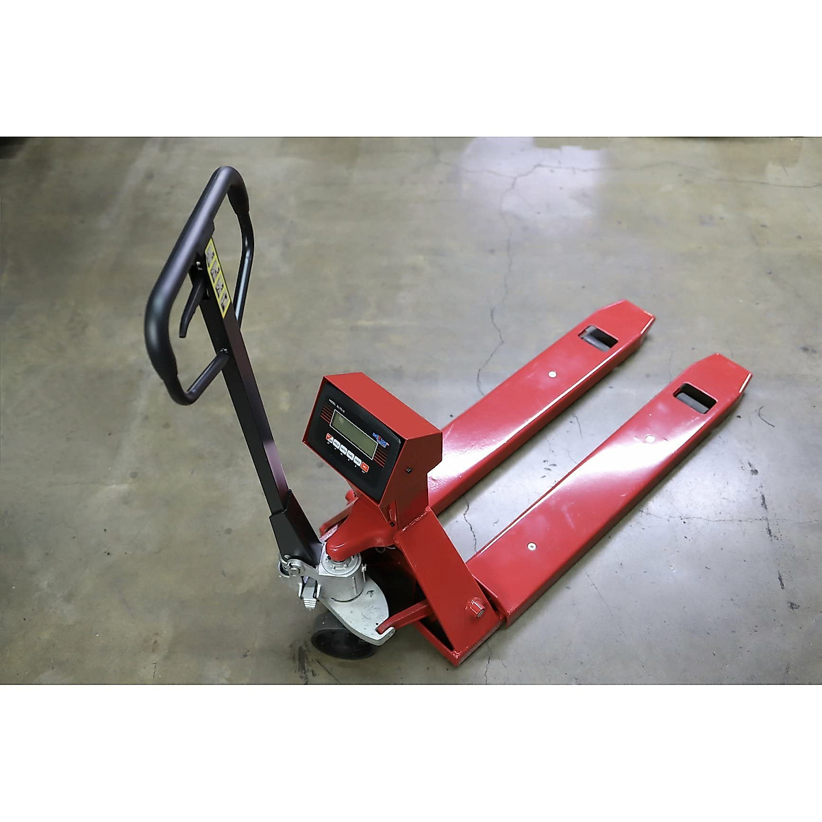 SellEton SL-5000-E-Narrow Pallet Jack Scale for European Pallet or Smaller pallets | 5000 lb x 1 lb