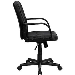 JHUS Computer and Desk Chair Black Gaming Chair Office Chair Gaming Desk Computer Chair high Chair Home Office Desk Chairs Office Chairs Home Office Office Swivel Chair Compute