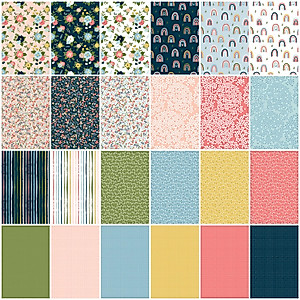 Echo Park Paper Co. Day in The Life 10" Stacker 42 10-inch Squares Riley Blake 10-13660-42