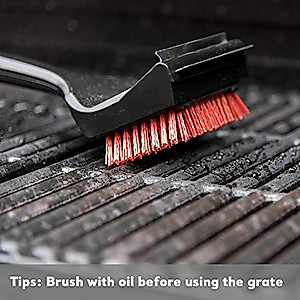 Uniflasy Cast Iron Cooking Grates for Dyna glo DGF493BNP DGF493PNP, Grill Grid Replacement Parts for Kenmore 146.23678310 146.16132110 146.16153110 146.20164510 146.23679310 146.23681310 146.23766310