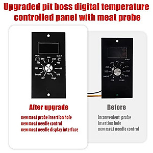Replacement for Pit Boss Digital Temperature Controller Kit,Compatible with Pit Boss Wood Pellet Grills,with Meat Probe,Temperature Sensor,Hot Hod.