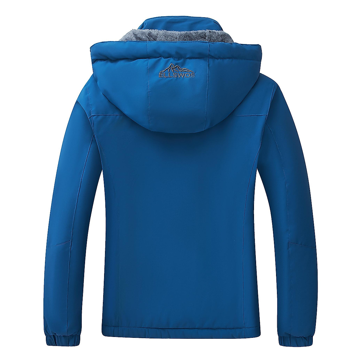 ELLSWOS Womens Winter Coats Waterproof Ski Jacket Warm Snow Jackets Windproof Windbreaker Hooded Raincoat