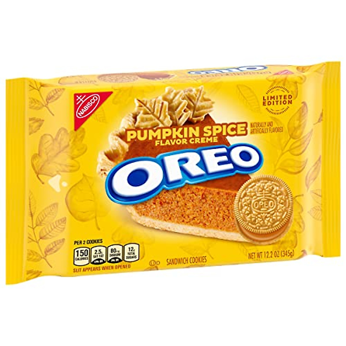 OREO Pumpkin Spice Sandwich Cookies, Limited Edition, 12.2 oz