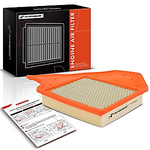 A-Premium Engine Air Filter Compatible with Chrysler Town & Country & Dodge Grand Caravan & Ram C/V & Volkswagen Routan, 2011-2020, Flexible Panel, Replace# 4861737AA