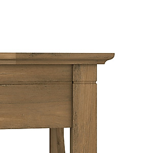 Bush Furniture Key West 60W Modern Farmhouse L Shaped Desk in Reclaimed Pine | 60-Inch Corner Table for Home Office