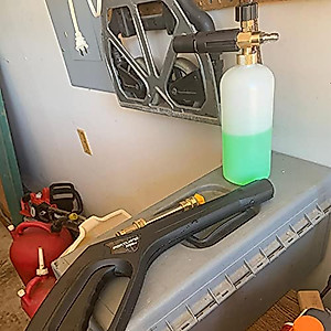 STYDDI Pressure Washer Gun Adapter with 1/4” Female Quick Connect Fitting Compatible with Portland, Ryobi, Greenworks, Husky Part Electric Power Washer