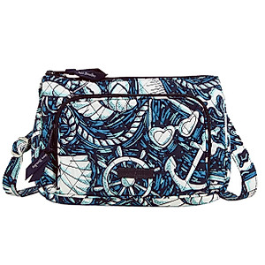 Vera Bradley RFID Little Hipster, Shore Enough