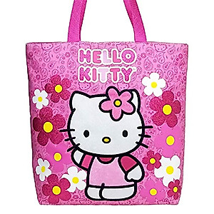 Tote Bag - Hello Kitty - Flowers Pink New Gifts Girls Hand Purse /
