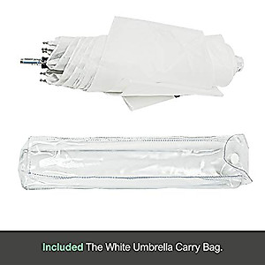 LimoStudio 33" 3-Fold Ultra Compact Professional Photography Photo Video Studio Lighting Flash Translucent White Soft Umbrella for Photo Portrait Studio Shooting Daylight, AGG3098