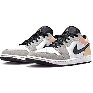 Nike Air Jordan 1 Low SE Flight Club Men's Shoes Black/Magic Ember/White/Sundial DX4334 008 - Size 10