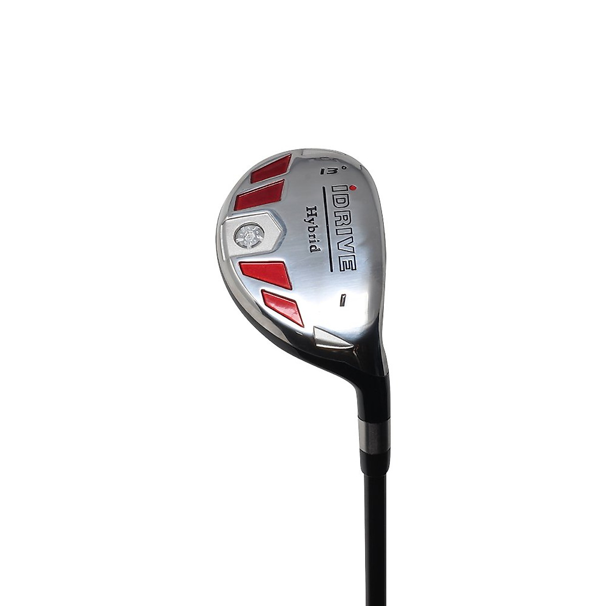 Big & Tall Men's (+1" Longer Than Standard Length) #1 iDrive 13° Driving One Iron Wood Hybrid Driver Right Handed Premium Ultra Forgiving Regular Flex Graphite Shaft Tour Velvet Grip