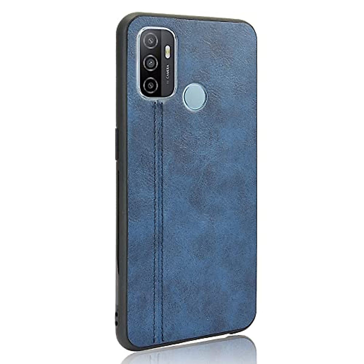 Phone Case for Oppo A53/OPPO A32, Case for Oppo A53/OPPO A32 Cow-Like PU Leather Style Protector Cover, Non-Slip Shockproof Cover for Oppo A53/OPPO A32 Case