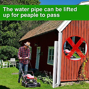 6pcs Gutter Extension Hinge, Stainless Steel Downspout Extension Hinge Zip Flip-Up Hinge Guttering Extension Can Easy DIY Installation on Any Size Rectangular or Square Downspout