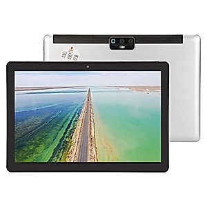 Pomya Tablet, 10.1 Inch 1280x800 Tablet for 9.0, 4GB RAM 64GB ROM Dual SIM Dual Standby PC Tablet, 4G LTE Network Calling Tablet for Game, Learning, Work