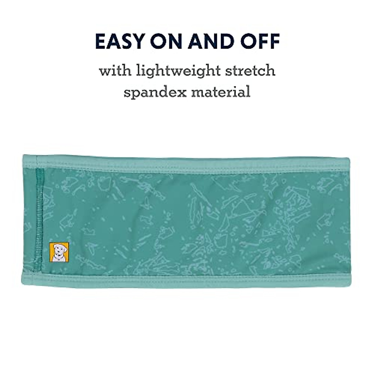 Ruffwear, Swamp Cooler Dog Neck Gaiter, Evaporative Cooling Gear for Hot Weather, Aurora Teal/Heliotrope Purple, Large