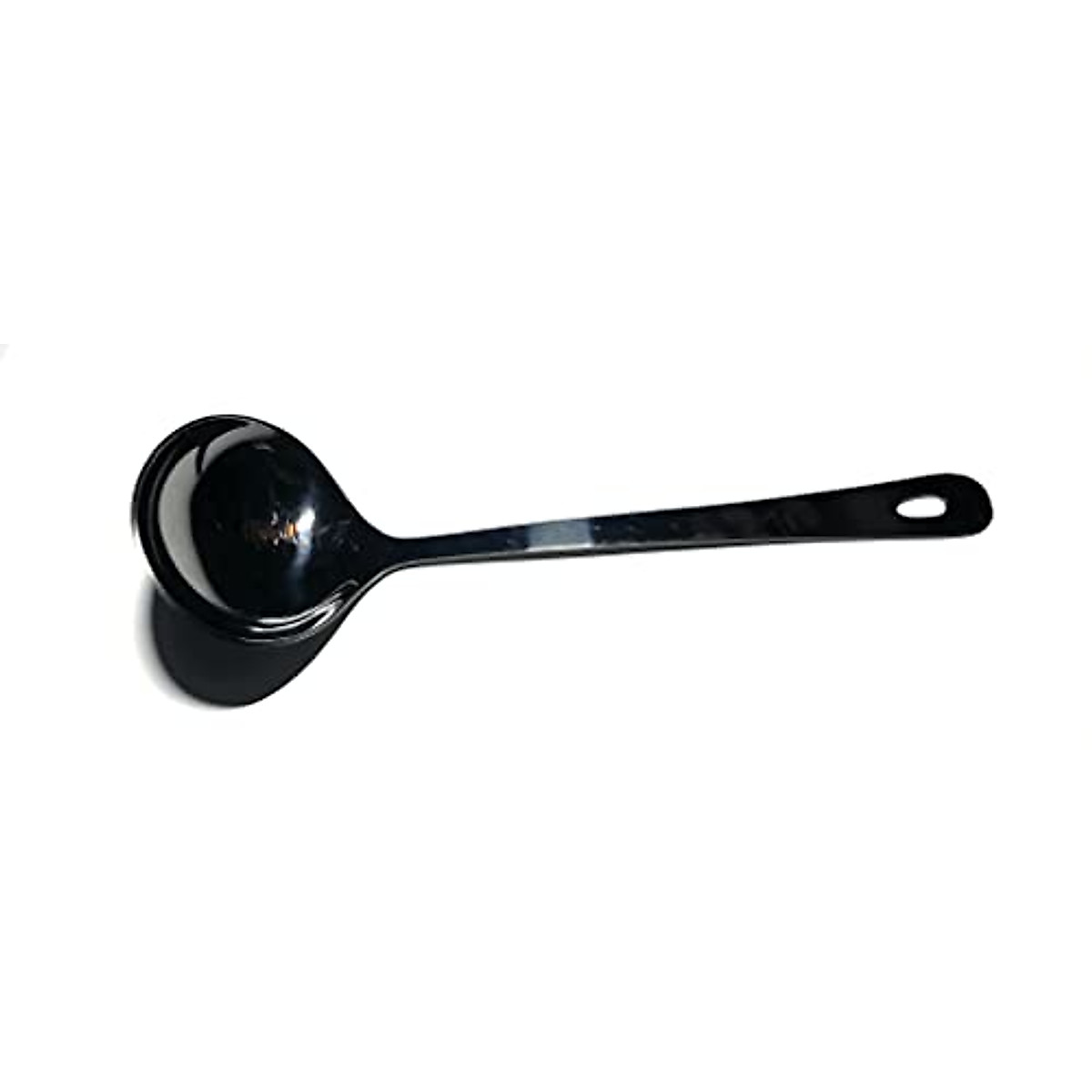 Simmer Kitchenware 4-Piece Stainless Steel Kitchen Utensils Set, PVD Black Cooking Tool Set Includes Spatula, Ladle, Serving/Basting Spoon, Skimmer, Heat Resistant, Dishwasher Safe