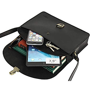 Gusti Handbag Leather - Zoey Shoulder bag Satchel Handbags Leather bag Ladies Vintage Black Leather true leather