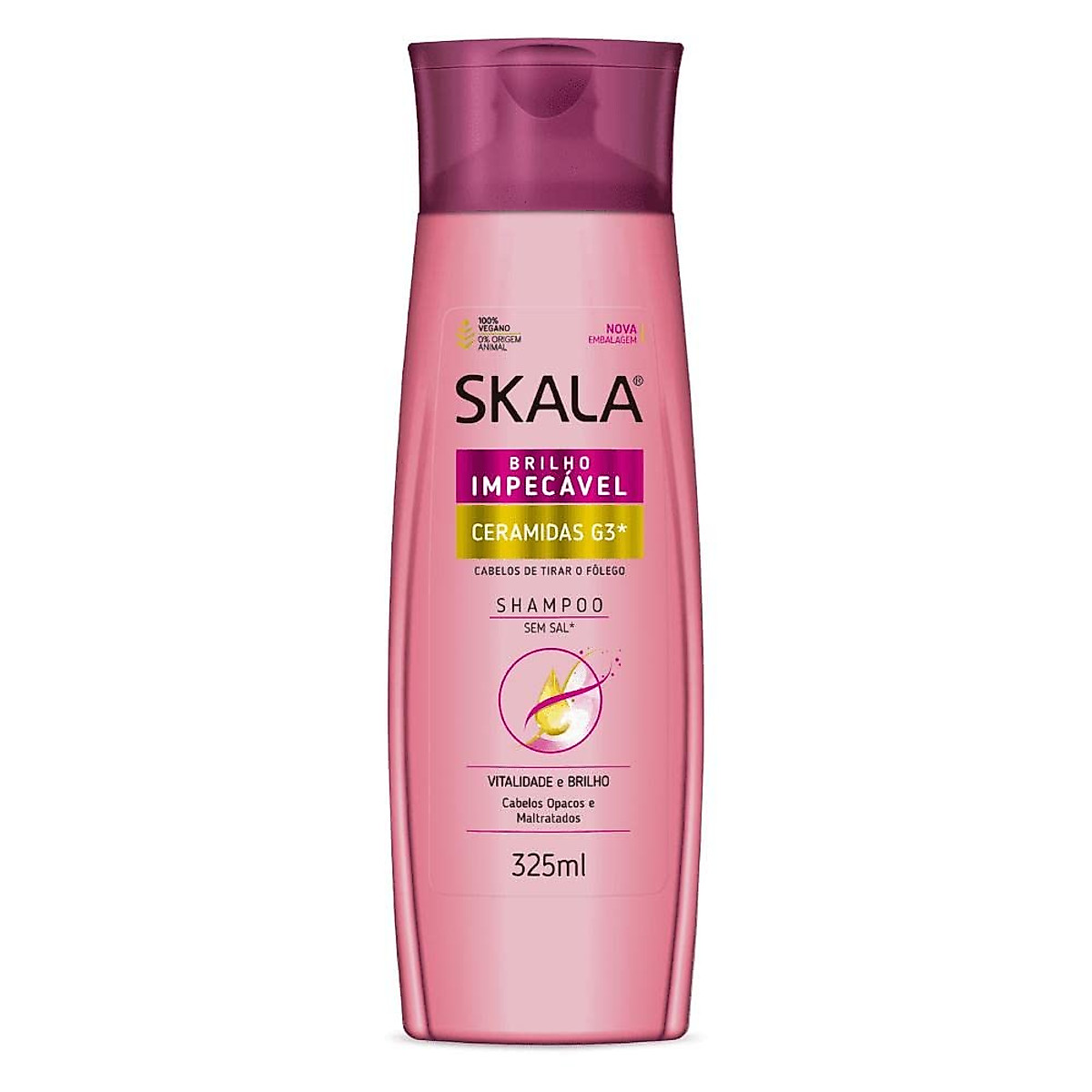 Skala Expert Ceramidas G3 Shampoo & Conditioner - Vegan Formula | Experience Healthier, Fuller & Thicker Looking Hair - Imported from Brazil