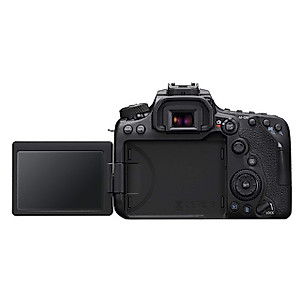 Canon EOS 90D DSLR Camera with 18-135mm USM Lens+ 128GB Card, Tripod, Case, and More (22pc Bundle) (Renewed)