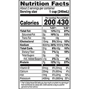 Campbell's Chunky Soup, Baked Potato with Steak and Cheese Soup, 18.8 Oz Can