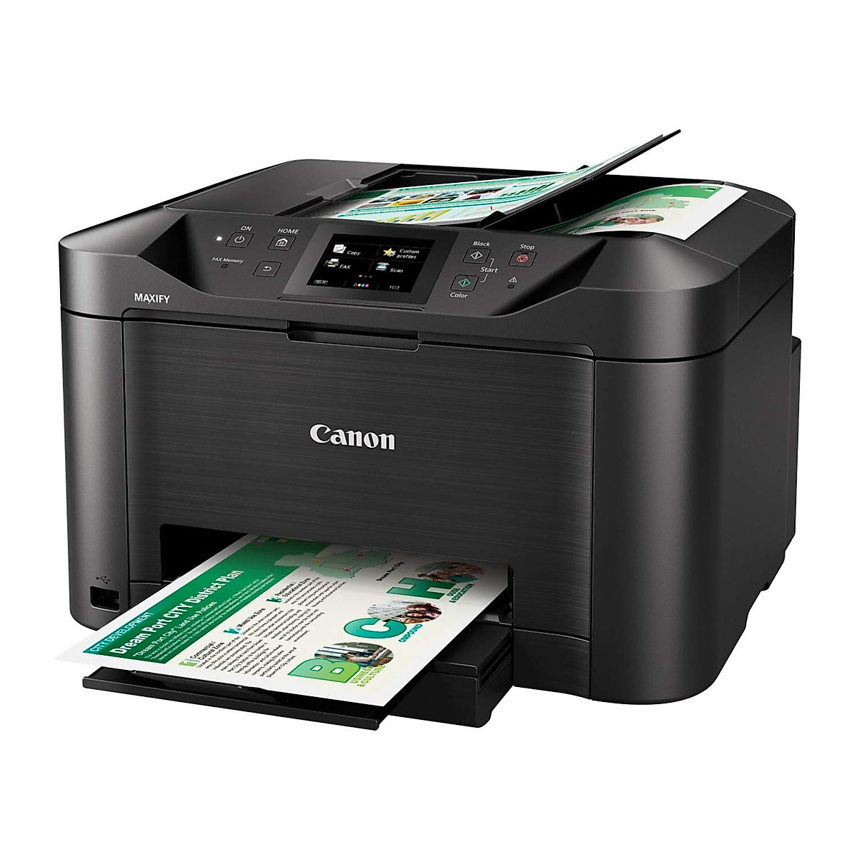 Canon Office and Business MB5120 All-in-One Printer, Scanner, Copier and Fax, with Mobile and Duplex Printing, Model:0960C002