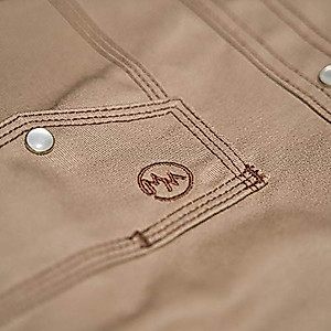 Western Welder Outfitting - Welding Shirt Western Style | Light Weight Tripled-Stitched Welding Shirts, Relaxed Fit, Non FR (XL, Khaki)