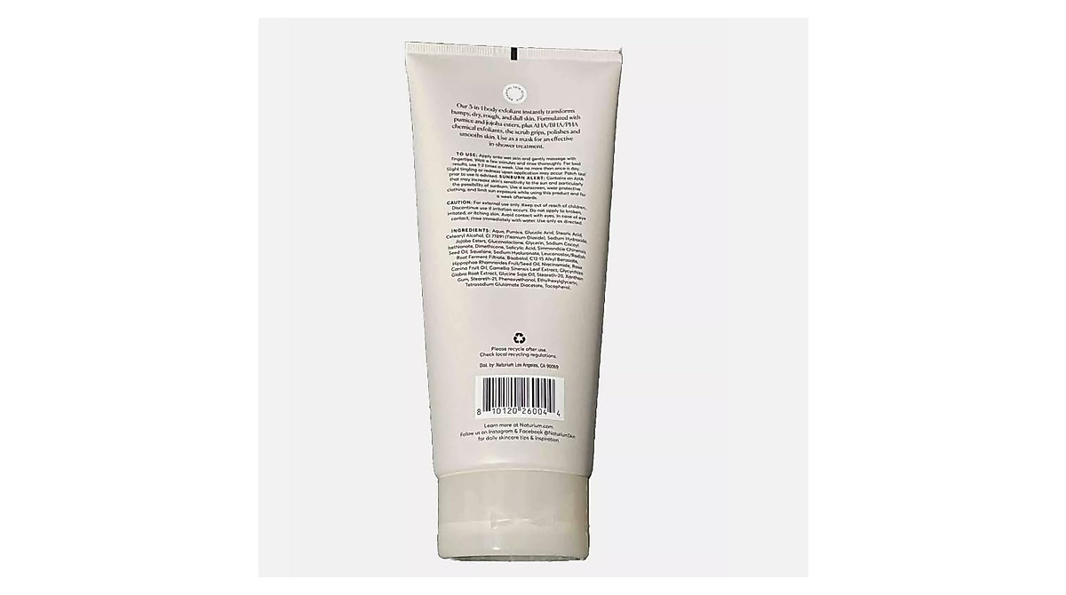 Naturium KP Body Scrub & Mask for Bump-Free Skin