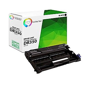 TCT Premium Compatible Drum Unit Replacement for Brother DR-350 DR350 Black Works with Brother HL-2030 2040 2070N, DCP-7020, FAX-2820 2825 2850 2910, MFC-7220 7225N 7420 7820 Printers (12,000 Pages)