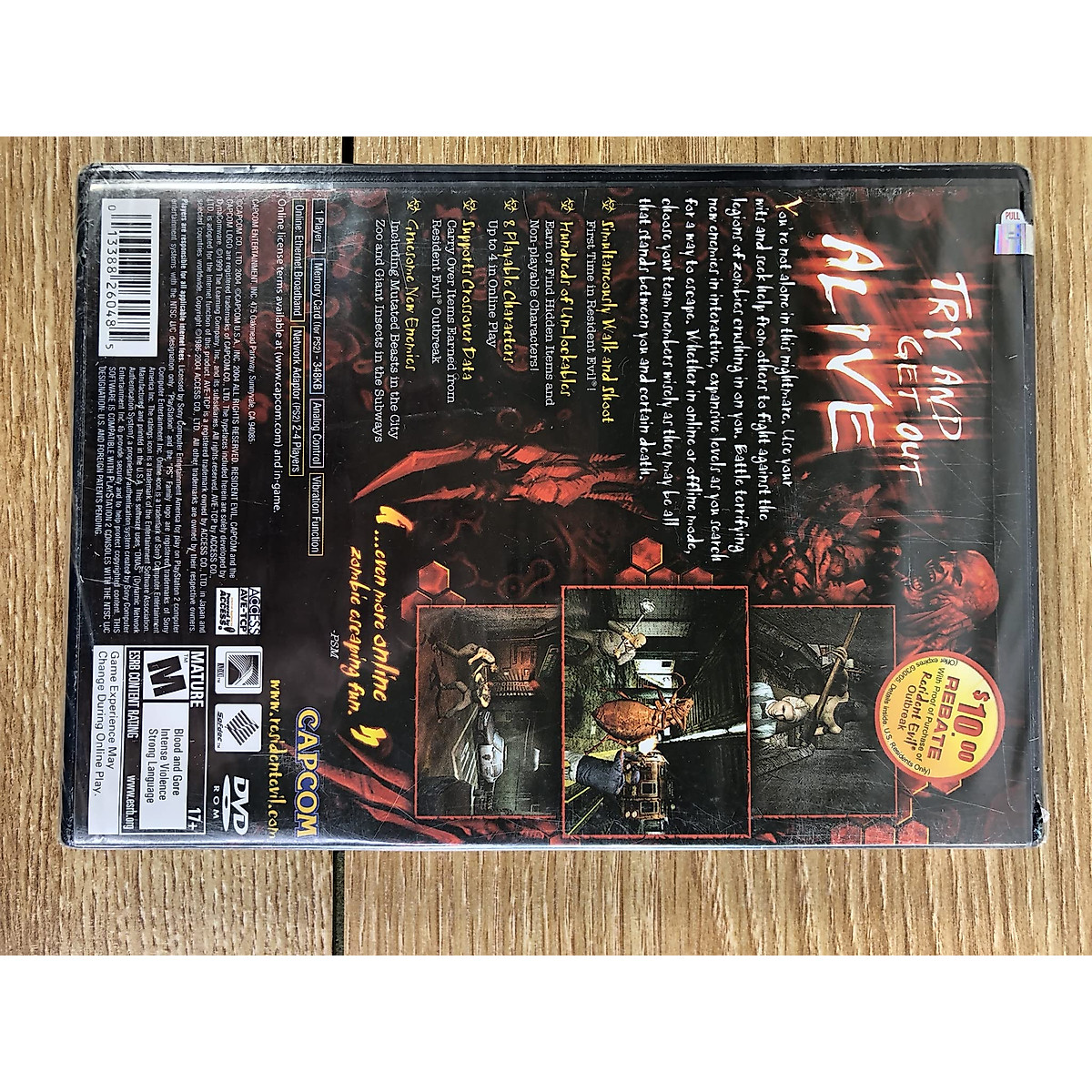 Resident Evil: Outbreak File # 2 - PlayStation 2