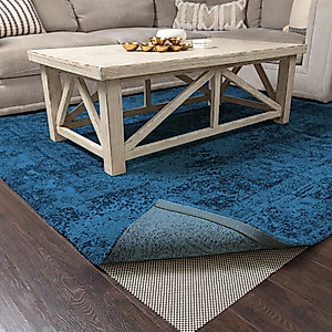 Veken 7x10 Ft Rug Pad Gripper for Hardwood Floors, Non Slip Rug Pads for Area Rugs, Thick Rug Grippers for Tile Floors, Under Carpet Anti Skid Mat, Keep Your Rugs Safe and in Place