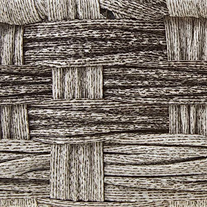 Whitmor Split Rattique 4 Section Tray Gray Wash