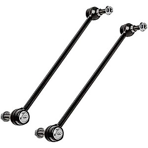 Detroit Axle - Front 6pc Suspension Kit for 2008-2017 Buick Enclave Chevy Traverse 2007-2016 Acadia Saturn Outlook 2 Lower Control Arms with Ball Joints 2 Sway Bars 2 Outer Tie Rods Replacement