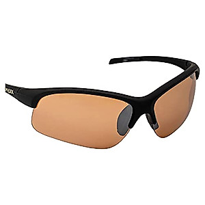 Maxx Sunglasses TR90 Maxx Domain HD Black Amber Lens