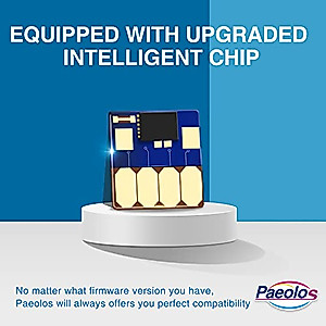 Paeolos Compatible 564 Black Ink Cartridge Replacement for HP 564 564XL Use for HP Photosmart 5510 5520 5525 6510 6520 7525 Officejet 4620 Deskjet 3520 3522 C311a C309a C309g, 6 Packs (6 Black)