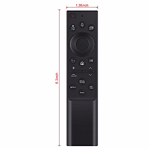 BN59-01385A Replace Smart Voice Remote Control fit for Samsung Neo QLED 4K 8K Smart TV Series Q60BD/QN85BD/Q60B/QN85B/Q80/Q80B/Q80BD/QN90B/QN900B/QN800B/QN90BD/QN95B & S95B OLED TV(2022)