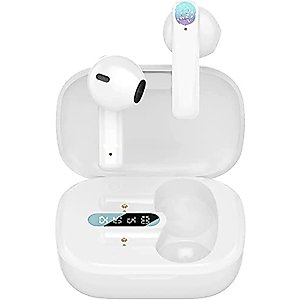 Wireless Earbuds Air Buds Pods Bluetooth 5.3 Headphones Noise Cancelling Air Bud Pro Stereo Ear pods in-Ear Ear Bud Built-in Mic IPX7 Waterproof Earphones Sports Earpods for iPhone/Samsung/Android