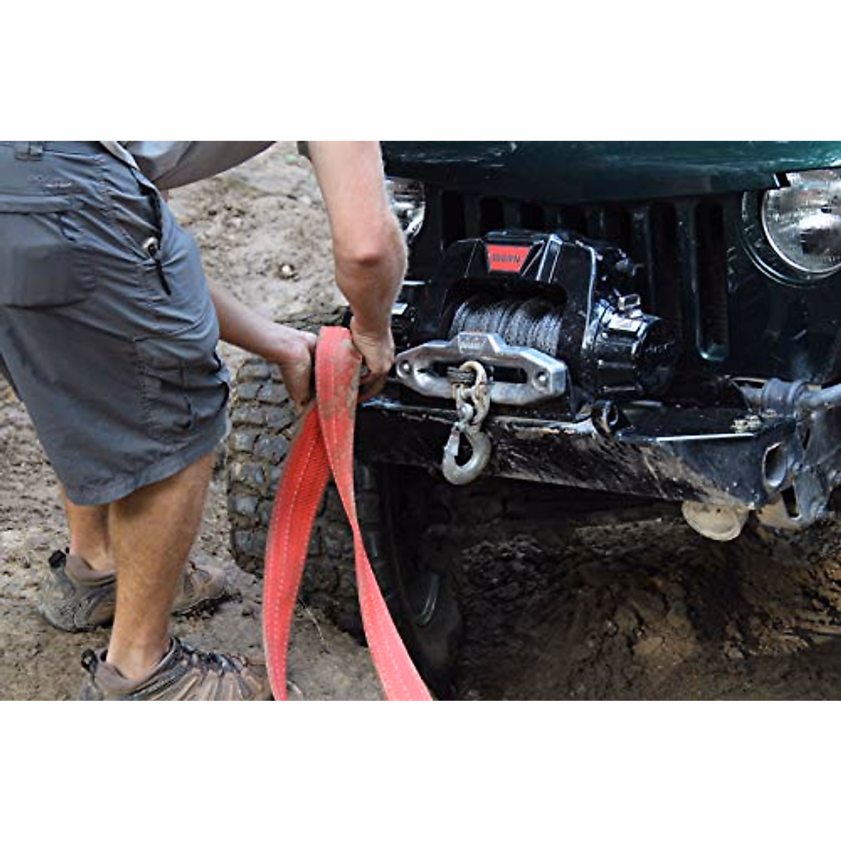 Hi-Lift Jack STRP-315 3" x 15' Tree Saver Recovery Strap (1 Each)