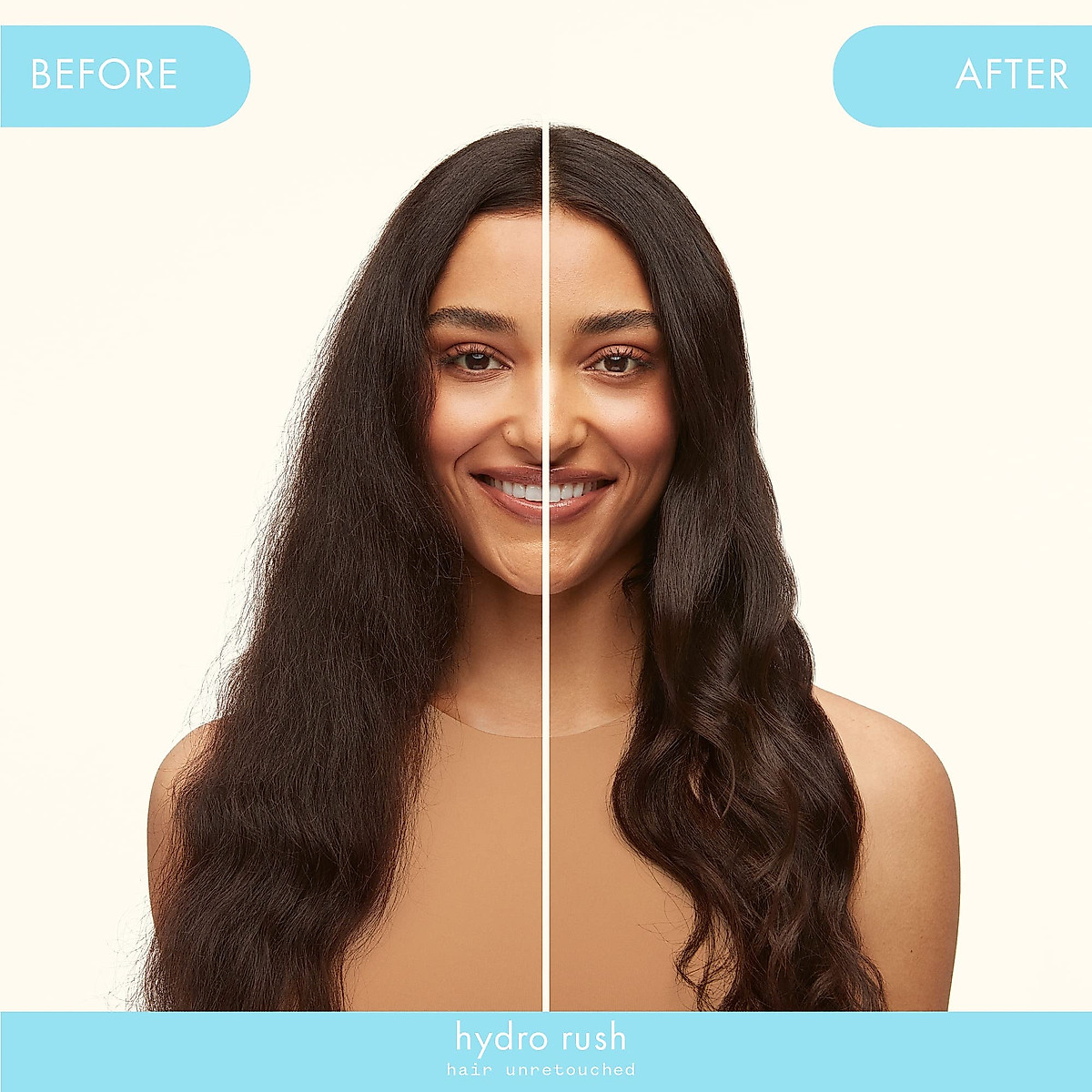 amika hydro rush intense moisture shampoo with hyaluronic acid, 500ml