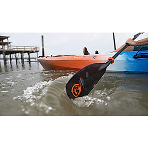 Wilderness Systems Apex Carbon Angler Kayak Fishing Paddle | Carbon Fiber Blade | Adjustable Carbon Fiber Shaft (240-260cm), Black, 8070208