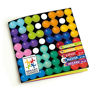 SmartGames Quadrillion Multi-Grid Magnetic Puzzle Game with Millions of Challenges for Ages 7 – Adult