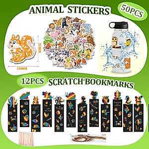 158 pcs Safari Party Favors for 12 kids ，Jungle Safari Birthday Party Supplies, Wild Animal Goodie Bags ,Safari Birthday Decorations Gift Bag Fillers Pinata Stuffers, Wild Animals Themed Party Toys