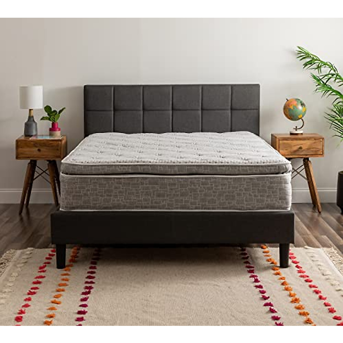 Tulo by Mattress Firm | 12 INCH Memory Foam Plus Coil Support Hybrid Mattress | Bed-in-A-Box | Firm Comfort | King