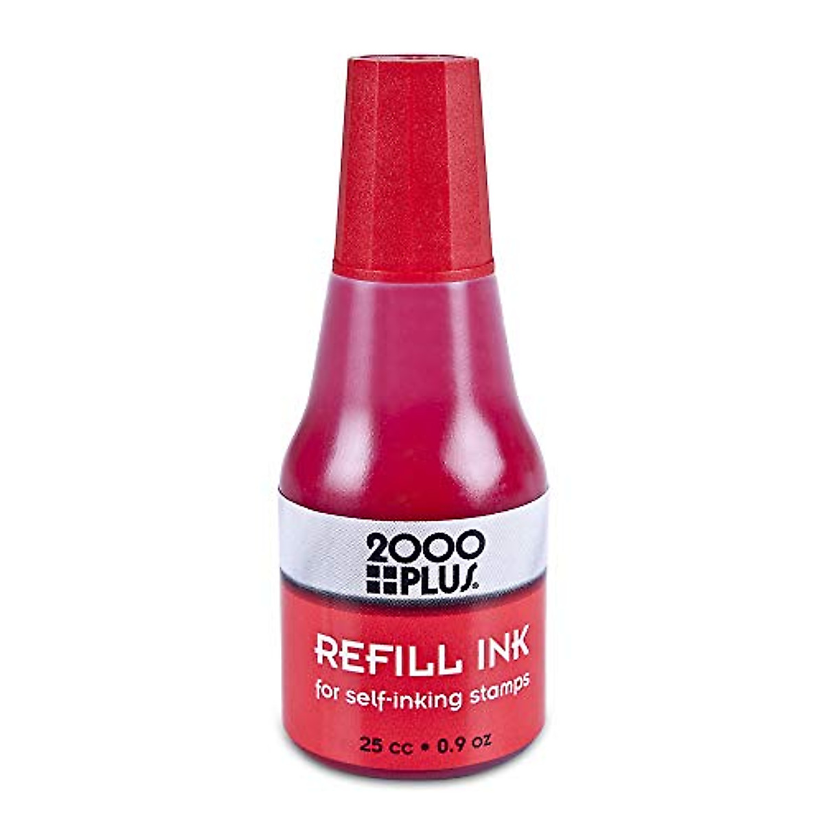 2000 PLUS Ink Refill for Self-Inking Stamps and Stamp Pads, Red, 0.9oz (032960)